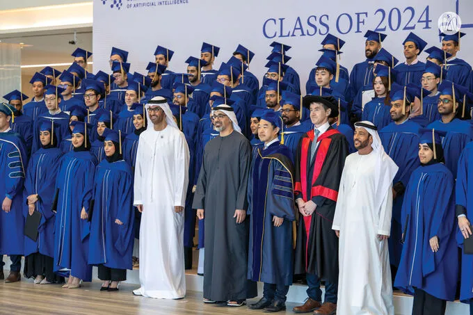 Khaled bin Mohamed bin Zayed attends Mohamed bin Zayed University of ...